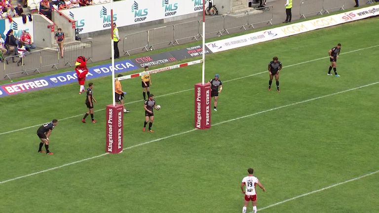 Drop-out to drop goal! | Video | Watch TV Show | Sky Sports